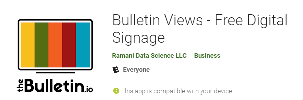 TheBulletin | TVs as Digital Bulletin Boards. Setup free digital ...